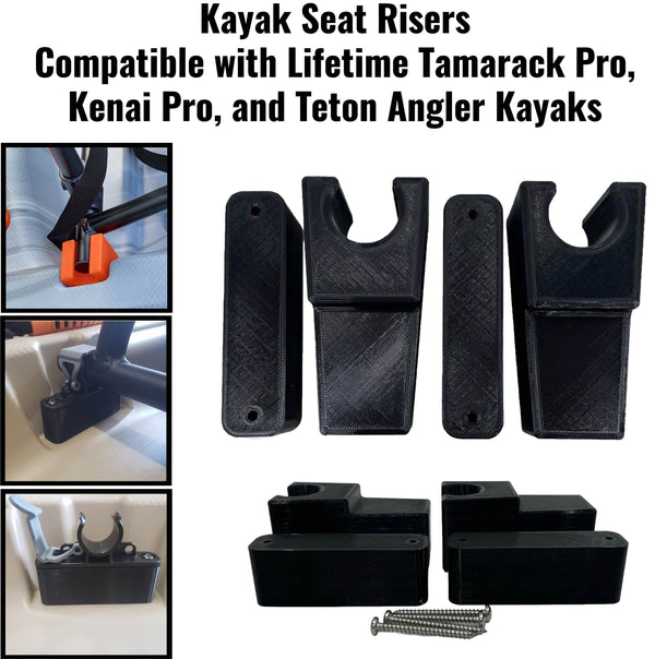 3D Printed Tagged "Kayak Seat Riser" - Zephyr's Market